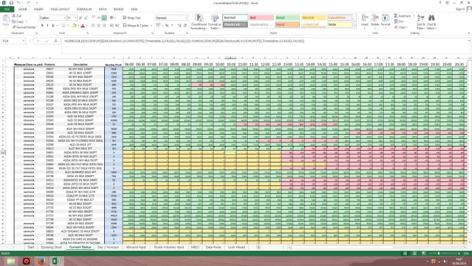 Create useful excel sheets for any need by Jackshaun1211 | Fiverr