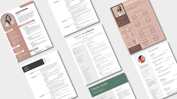 Review, rewrite, and design a professional resume and cv by Alixbea ...