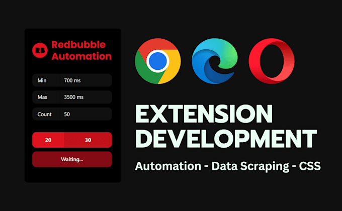 Create a chrome, edge or opera extension by David_rozo_ | Fiverr