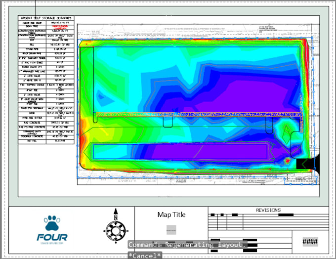 Civil cad layout and gps grading design by Danieljohnso731 | Fiverr