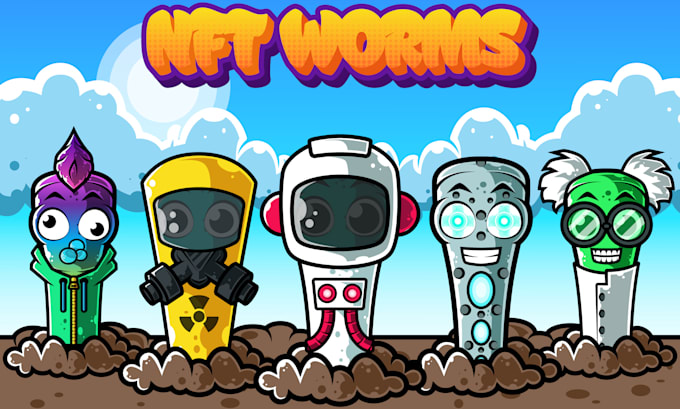 Create custom nft cartoon character for your nft collection by Cartoon ...