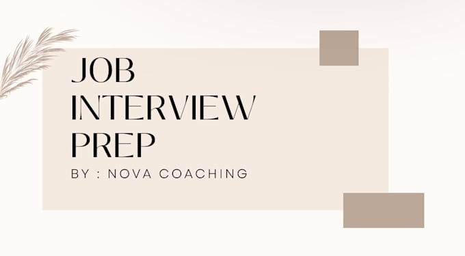 Help you gain confidence and prep for your job interviews by Sys640 ...