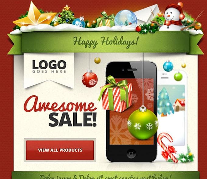 Create html email template for your business by Saturnin | Fiverr