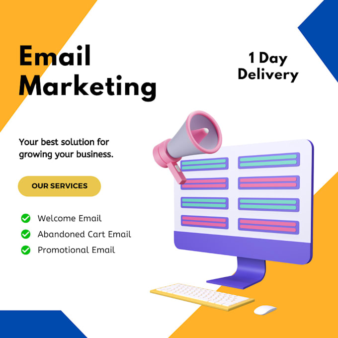 Create fast email marketing campaigns by Urigalo | Fiverr