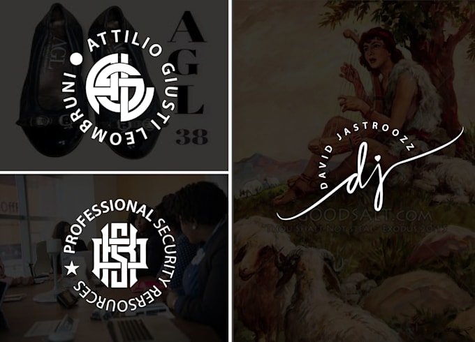 Do monogram, initial letters, apparel and clothing logo design by ...