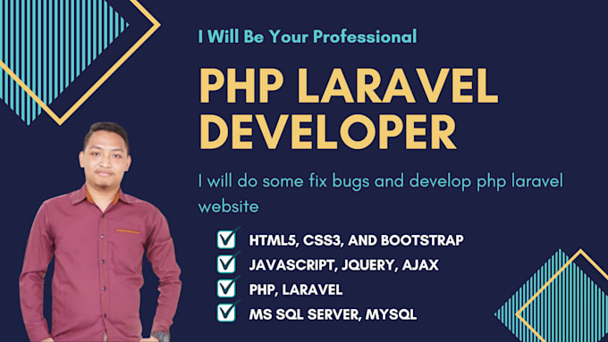 Fix bugs and develop website using php laravel by Yafieimam | Fiverr Fix bugs and develop website using php laravel by Yafieimam | Fiverr