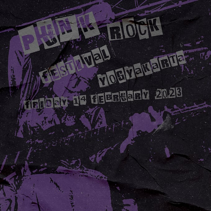 Create your design flayer punk or something by Agoyanugiw | Fiverr