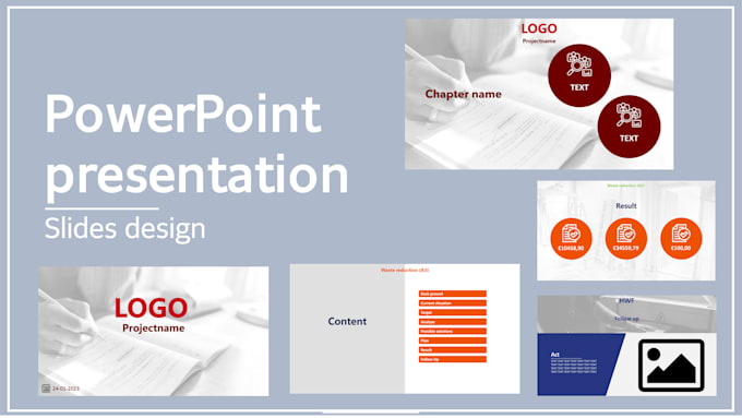 Design your powerpoint presentations slides by Lauromaas | Fiverr