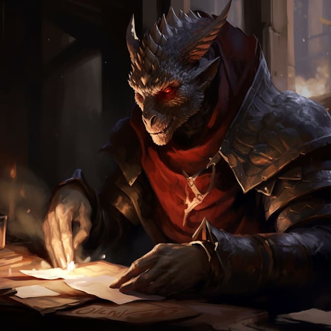 Make your dnd character art for you by Riettewitbooi | Fiverr