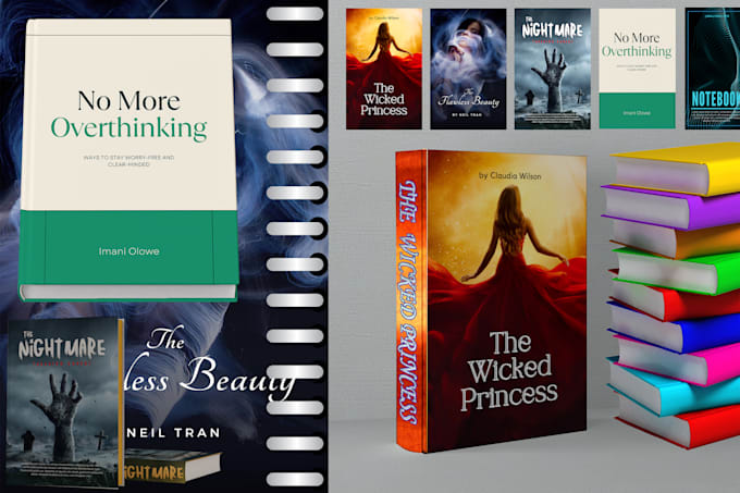 Design custom book cover and professional book typing by Armdigital | Fiverr