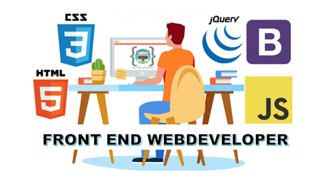 Frontend web development in html css javascript wordpress by ...