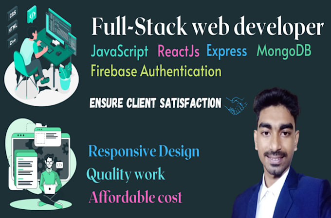 Build mern stack websites by Azizul_khan | Fiverr
