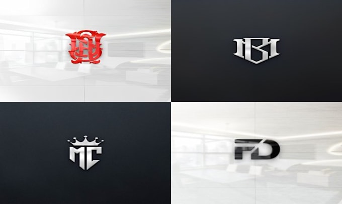 Design overlapping monogram logo or initial letter by Badaramirba | Fiverr