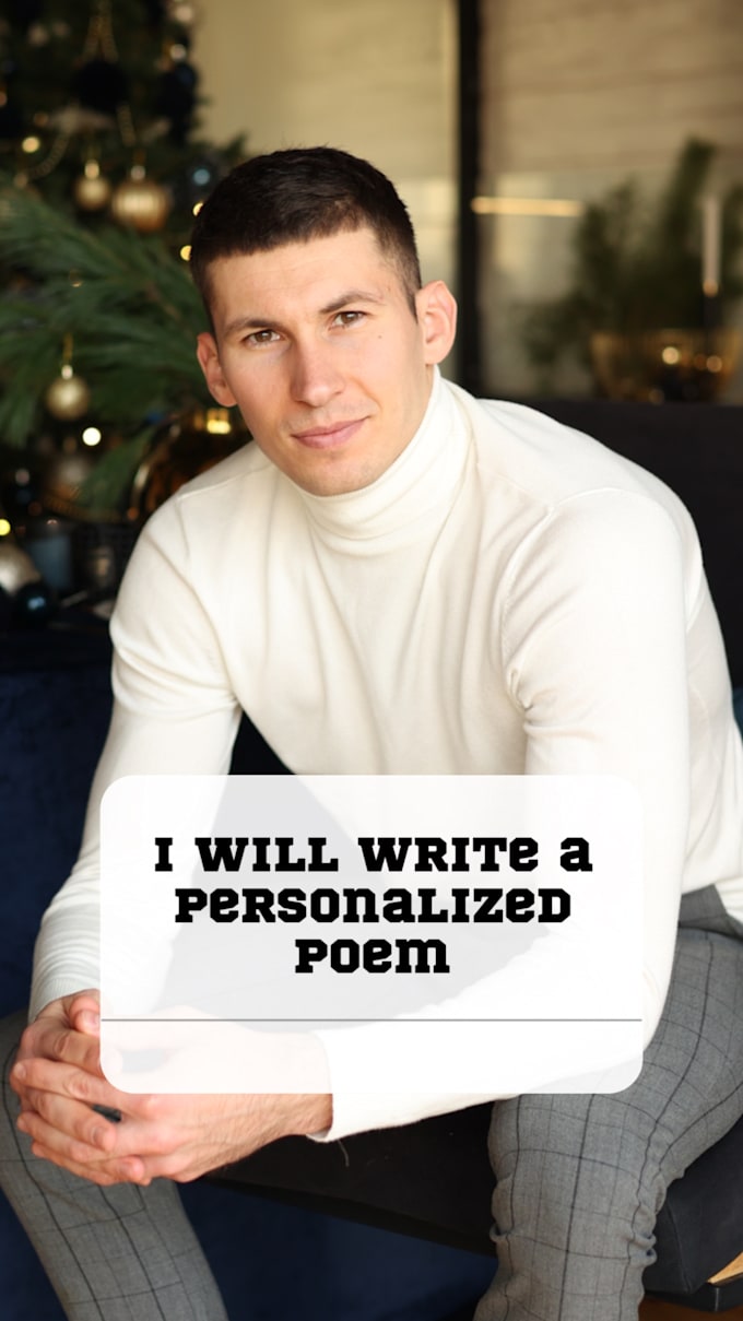 Write unique and quality poem about anything by Flex_expert1 | Fiverr