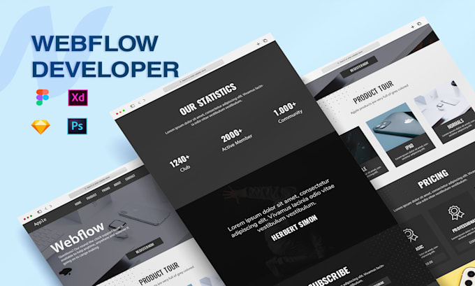 Design, redesign, develop, clone or fix your webflow website by ... Design, redesign, develop, clone or fix your webflow website by ...