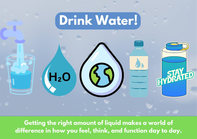 Save water from now onwards by Rapidcubers | Fiverr