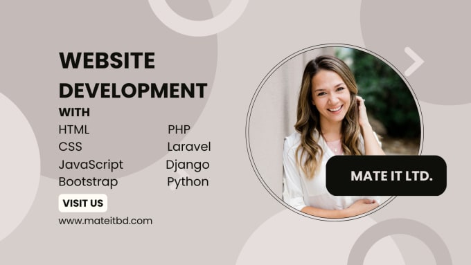 Create Responsive Web Application Using Php Laravel Python Django By Mateit Fiverr