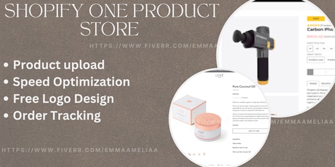 Create shopify one product store or product landing page using pagefly ...