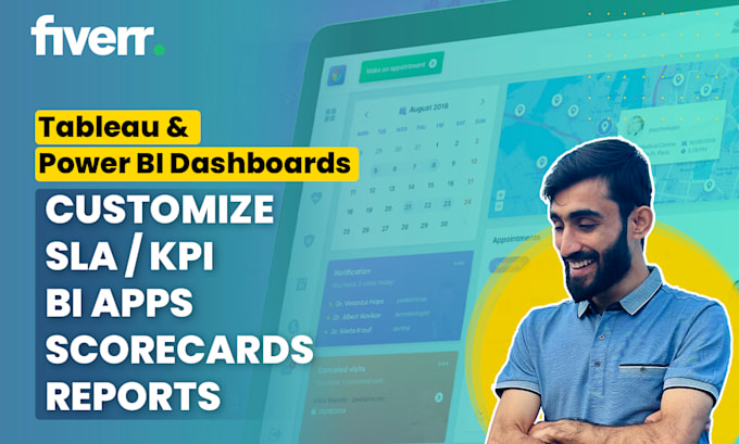 Design interactive tableau, power bi dashboards, reports by Sophia ...