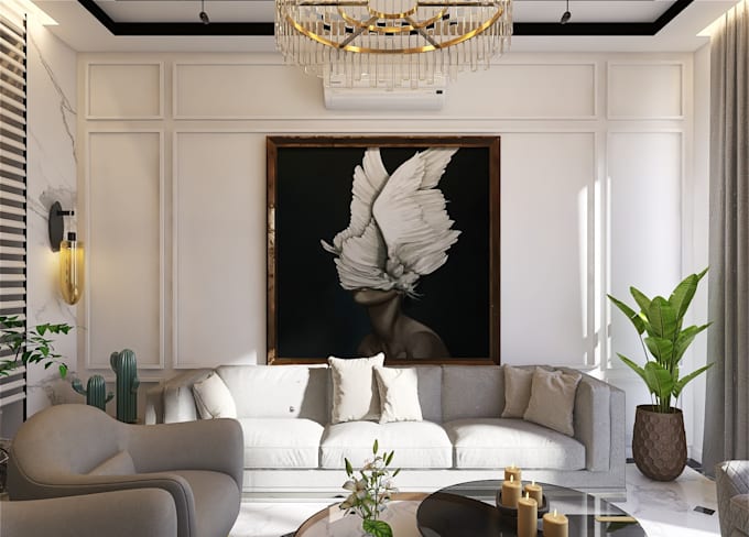 Create interior and exterior, terrace views and will provide you 3d ...