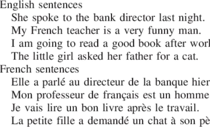 Translate different languages and write different paragraphs by ...