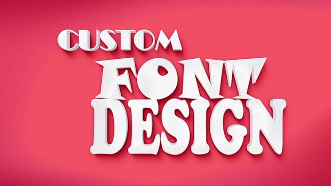 Design custom font, typeface, typography for you by Mdmarufjihan582 ...