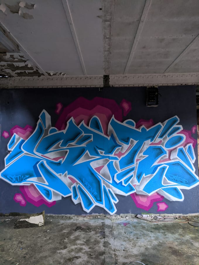 Do some real graffiti letters by Damation | Fiverr