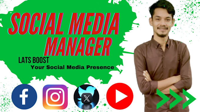 Be your social media marketing manager and content creator by Sohag_1818 | Fiverr