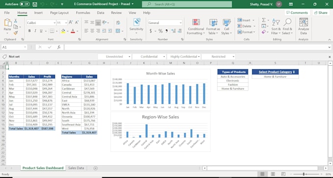 Help automate excel manual tasks on just click of a button by Prasadshetty94 | Fiverr