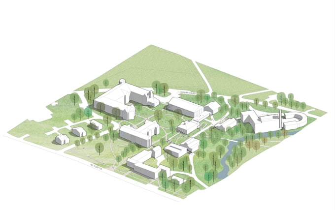 Provide unique architectural diagrams and illustration by Tsyba_pro ...