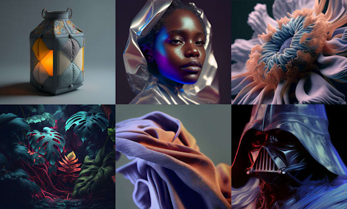 Create any artwork or illustration of your choice using midjourney and ...