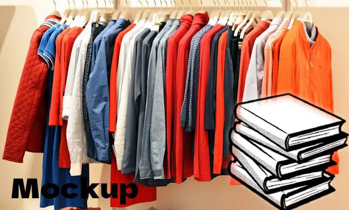 Make custom mockup template of clothing and books by Veljkovicentic ...