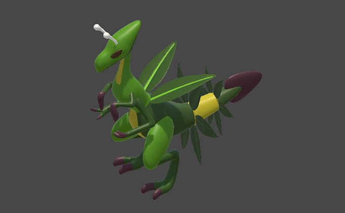 Make a 3d model of a creature or fakemon by Jojolenoir | Fiverr
