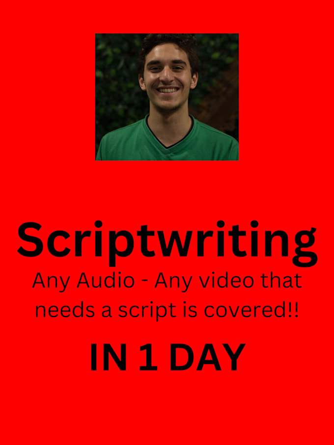 Any youtube script writing, or any designs you want by Ahmeddseif | Fiverr
