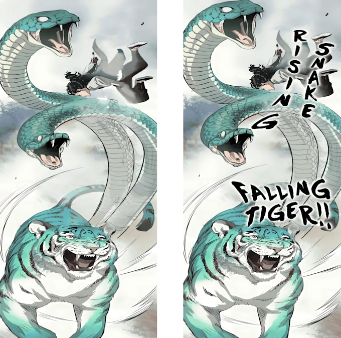 Clean and redraw manga, manhwa, or manhua by Korrrrnik | Fiverr