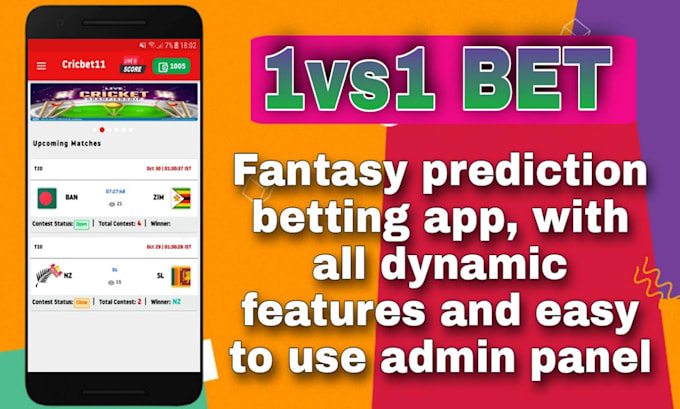 Develop beautiful 1v1 bet app android by Zerodolp | Fiverr