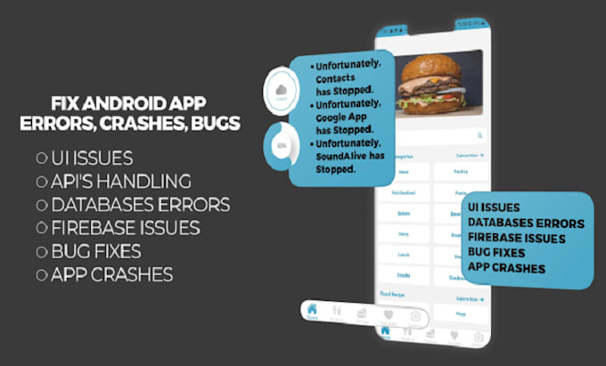 Teach, help, error, develop in java, kotlin, android apps by ...