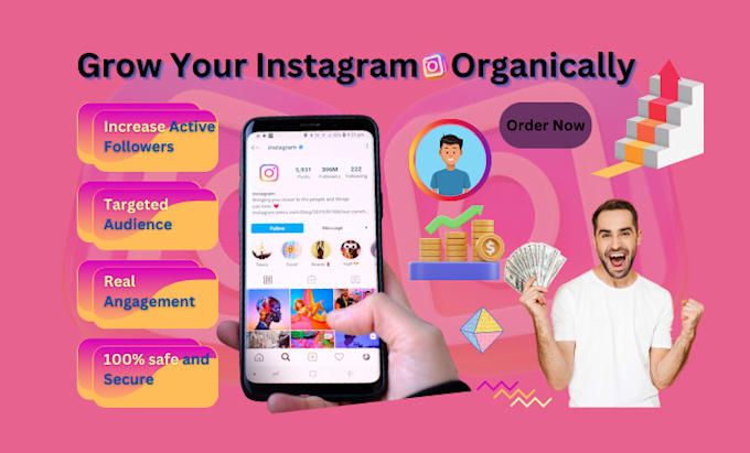 Manage instagram promotion organically for ideal growth by Tecusman ...