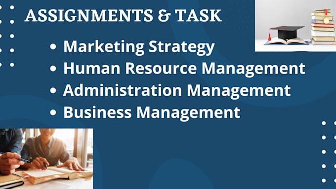 Do marketing hr business administration assignments and task by ...