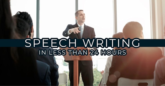 Write professional personalized speech by Atomicmindset | Fiverr