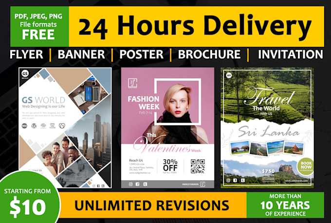 Be your professional flyer designer by Pumudi_g | Fiverr