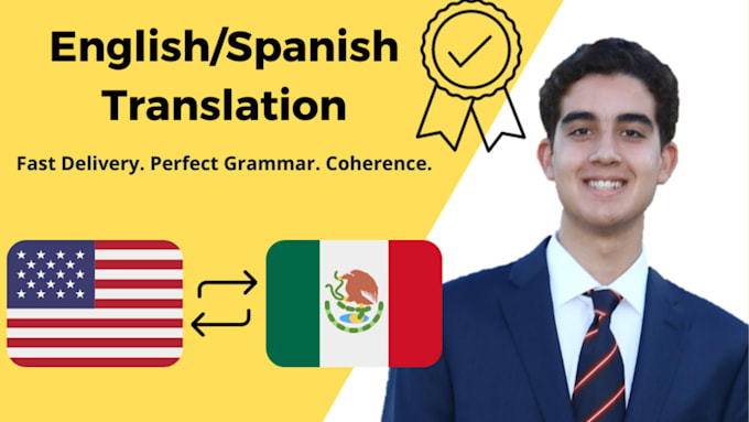 Translate from english to spanish and vice versa by Franciscoolea | Fiverr