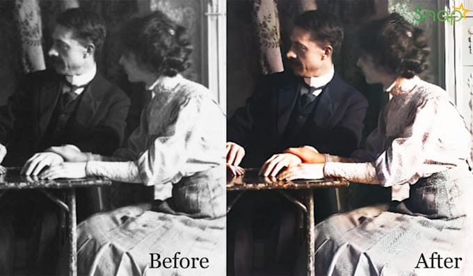 Restore, retouch, repair, and colorize your old photo by Kumail_zaidi7 ...