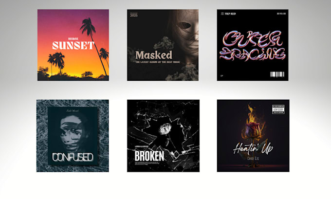 Design single or album cover art by Vibepremium | Fiverr