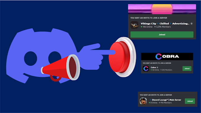 Grow your discord server by Howscape | Fiverr