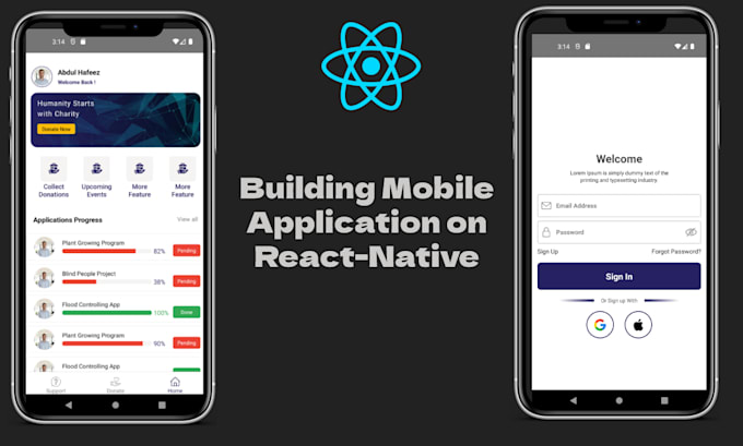 Build custom mobile apps using react native by Saadshakeel113 | Fiverr Build custom mobile apps using react native by Saadshakeel113 | Fiverr