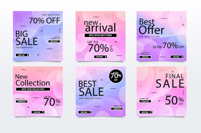 Create professional instagram banner design by Salma9035 | Fiverr