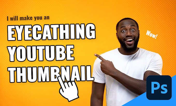 Create a minimalist youtube thumbnail for your channel by Chusuri | Fiverr