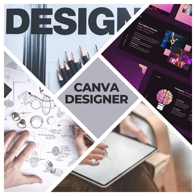 Design anything by using canva as you desire by Shaafayhussain | Fiverr
