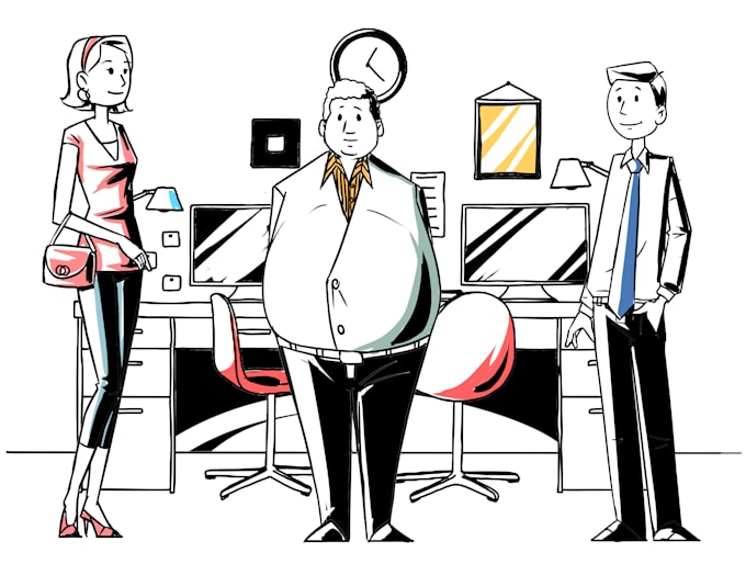 Create vibrant ink and color art illustrations by Feeqdesign | Fiverr